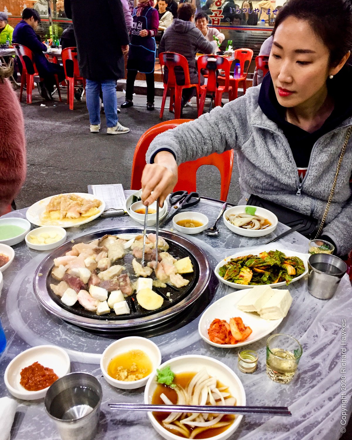 Grilled gopchang 곱창 in Busan - Roamad