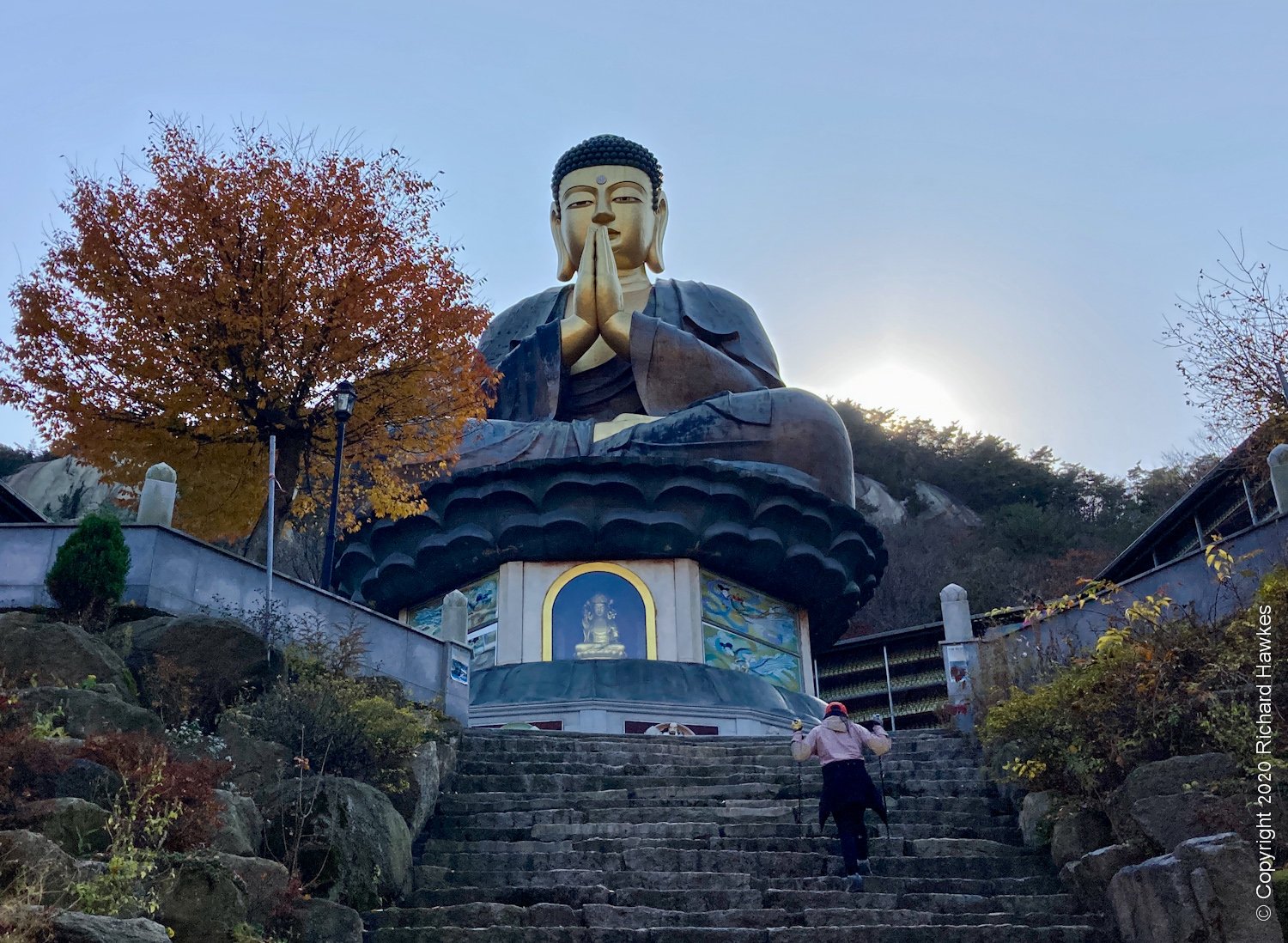 Bukhansan: fortress entrance > Uisangbong > Gugnyeongsa > Bukhancheon ...